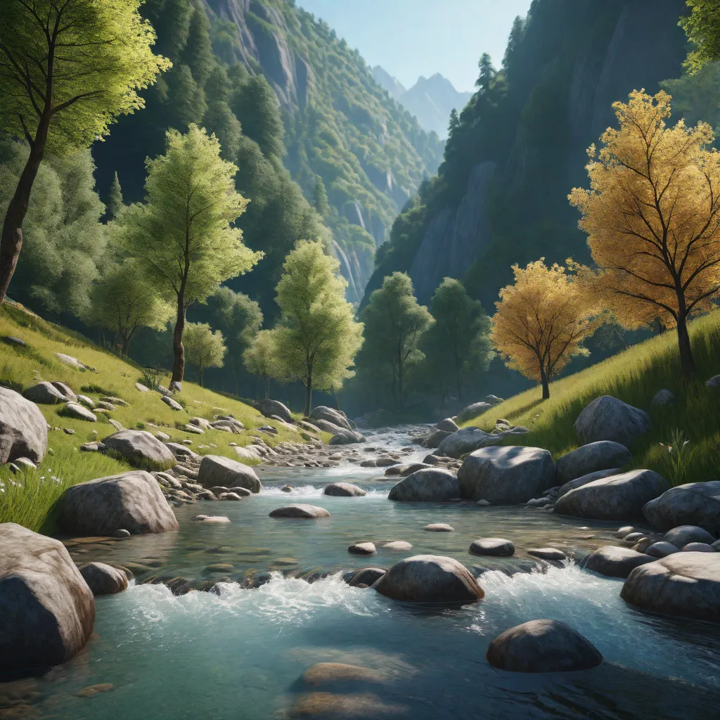 Nature Images Generated by MagicShot.ai